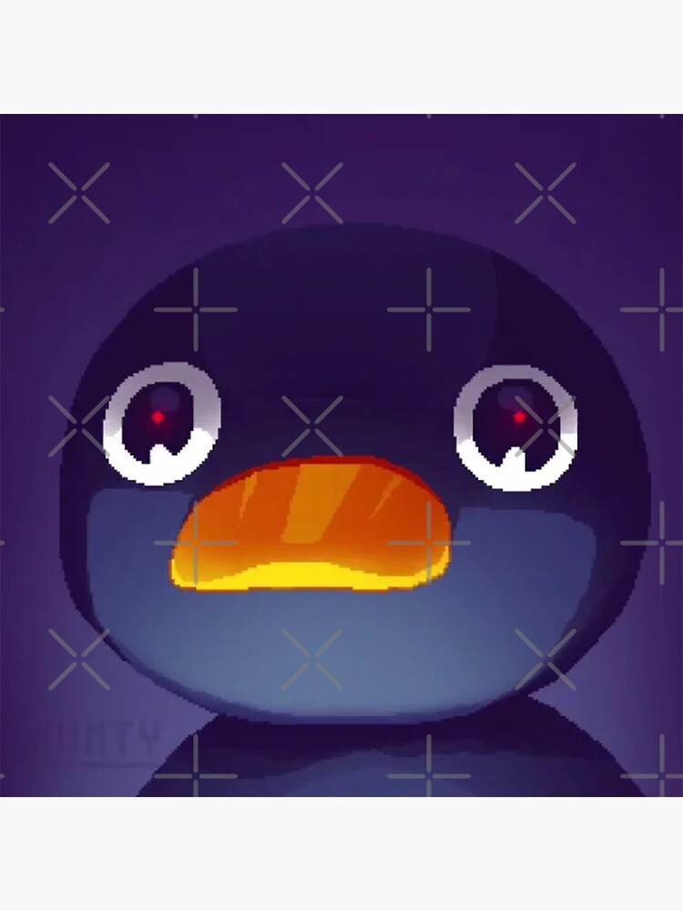 "Terrified Noot Noot" Sticker for Sale by AbdoxDesign | Redbubble