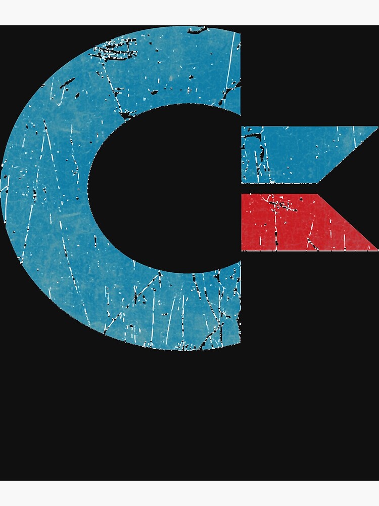 "Commodore retro logo" Poster for Sale by ValerieJohnson1 | Redbubble