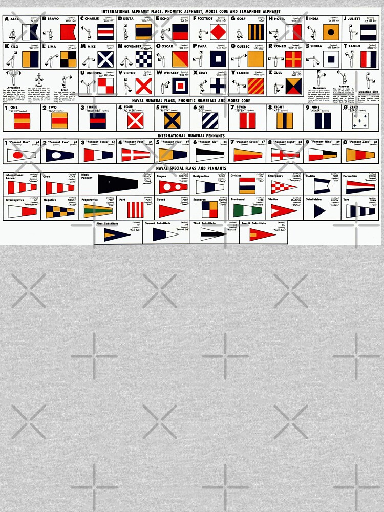 "International Alphabet Flags, Phonetic Alphabet, Morse Code and ...