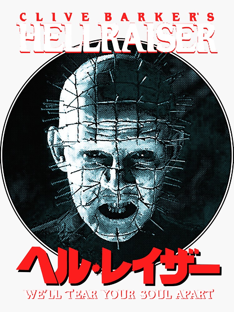 "Hell.raiser " Sticker for Sale by Ariancan92 | Redbubble