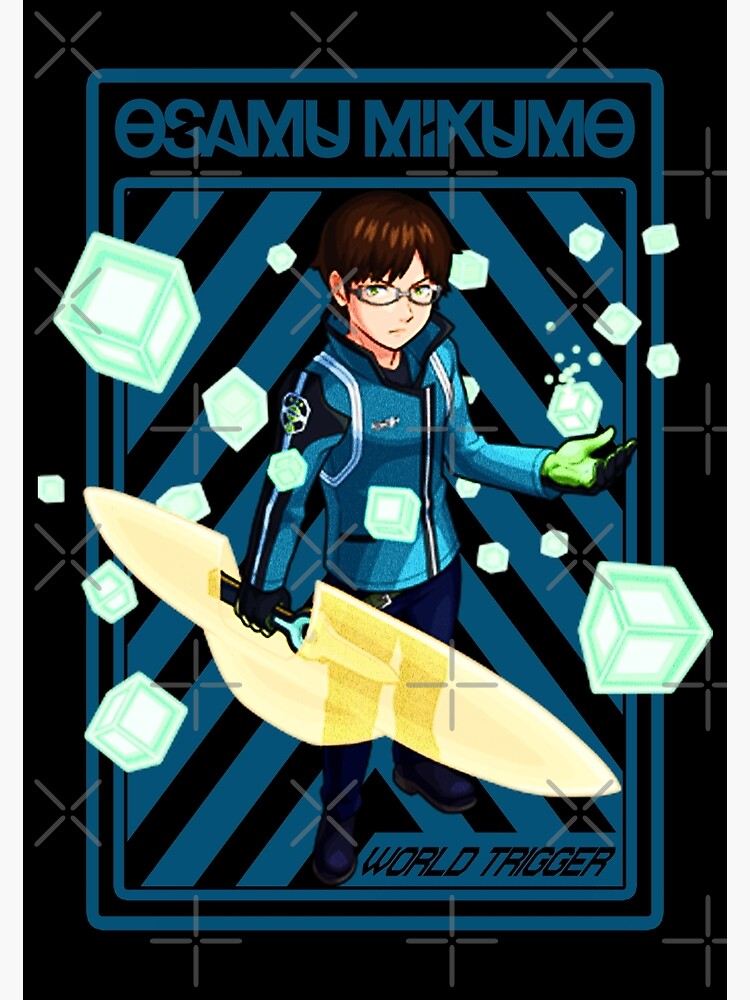 "WORLD TRIGGER - OSAMU MIKUMO" Poster for Sale by UNCHMUNCH | Redbubble