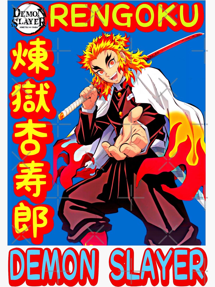 "Flame Hashira" Sticker for Sale by vip55shop | Redbubble