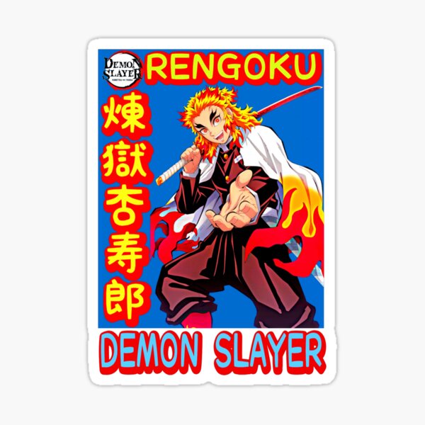 "Flame Hashira" Sticker for Sale by vip55shop | Redbubble