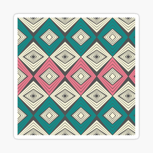 "African Tribal Pattern" Sticker for Sale by antevasinart | Redbubble