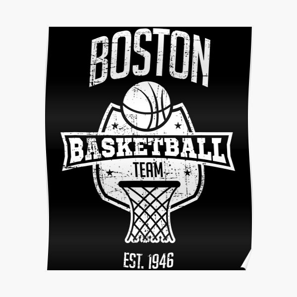 Póster «Fanático del baloncesto del portón trasero del partido retro ...