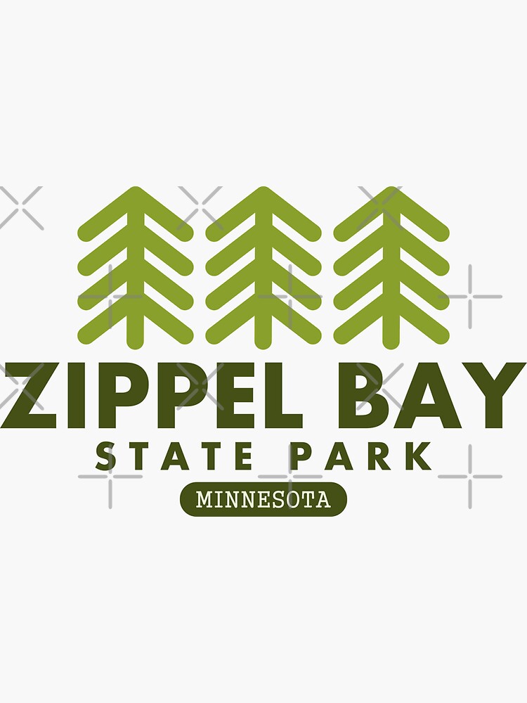 "Zippel Bay State Park Minnesota " Sticker for Sale by Naturedesign21 ...