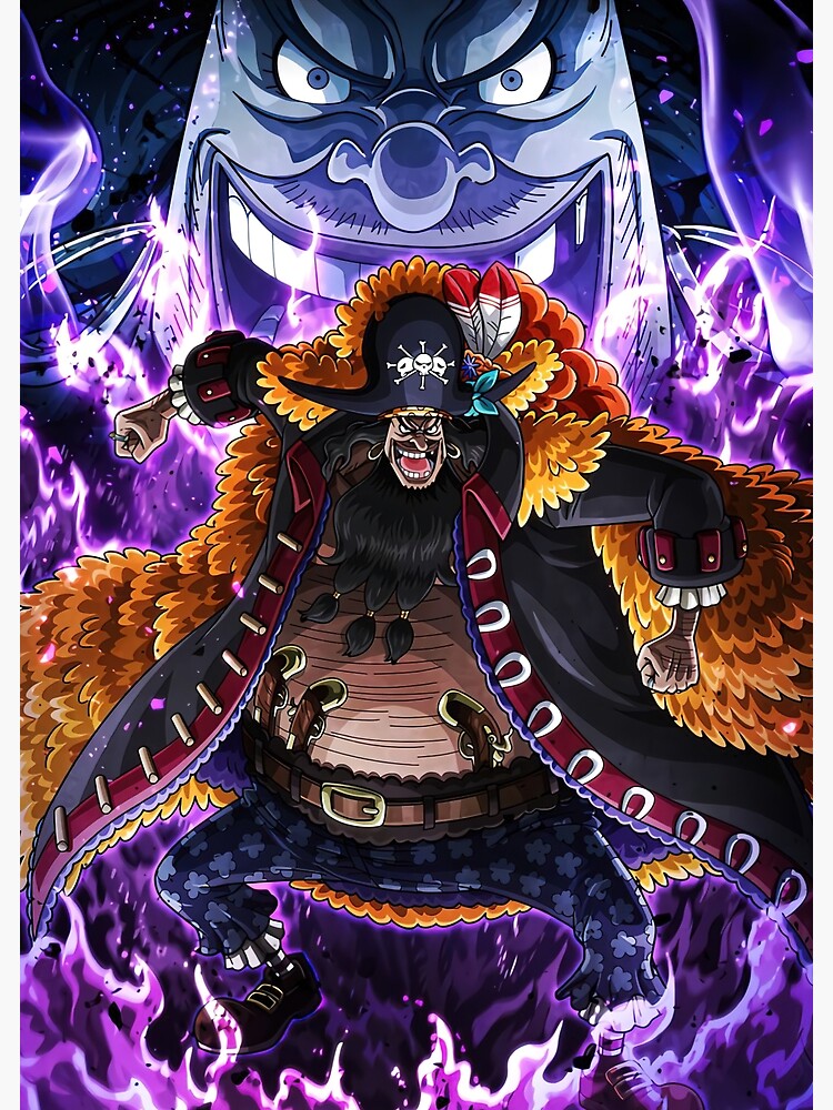 "Blackbeard one piece" Poster for Sale by SandraKennedy | Redbubble