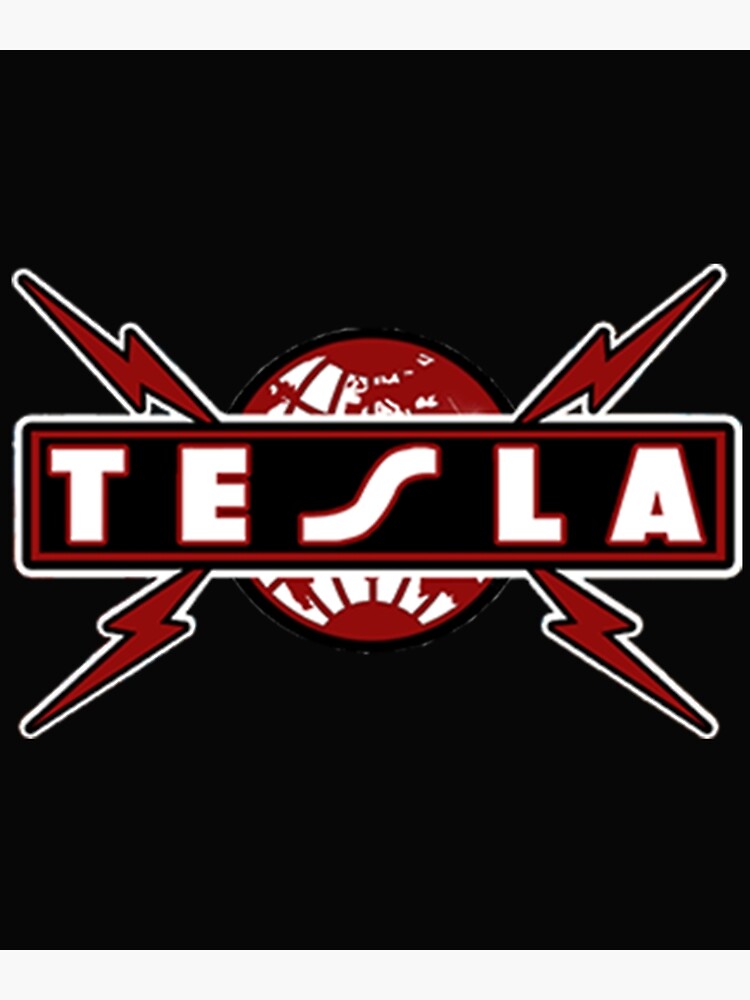 "Tesla Electrical Logo" Poster for Sale by Cowboyshop | Redbubble