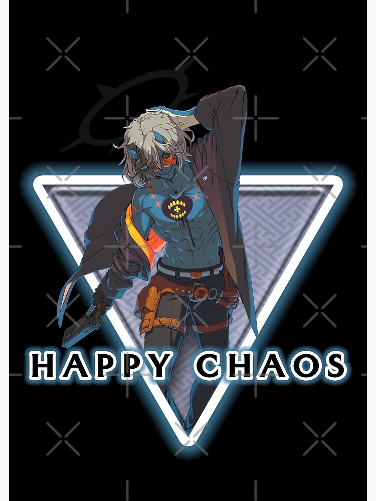 "Guilty Gear - HAPPY CHAOS" Poster for Sale by RECBLACK | Redbubble