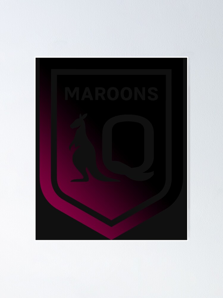 "Queensland maroons" Poster for Sale by JoelRosas | Redbubble