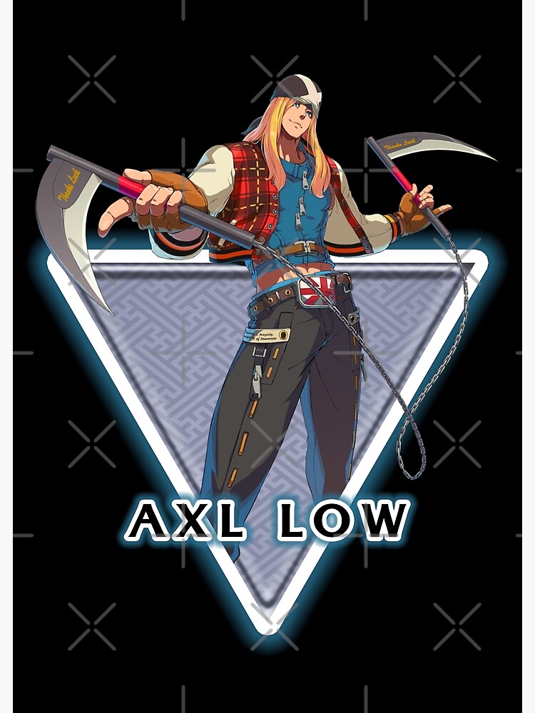 "Guilty Gear - AXL LOW" Poster for Sale by RECBLACK | Redbubble