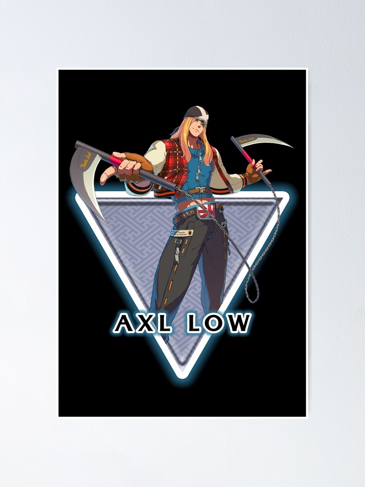 "Guilty Gear - AXL LOW" Poster for Sale by RECBLACK | Redbubble