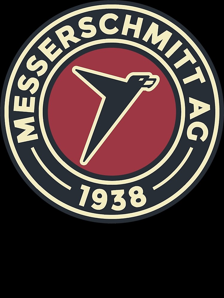 "Messerschmitt AG - Custom Round Vintage Logo" Art Print for Sale by ...