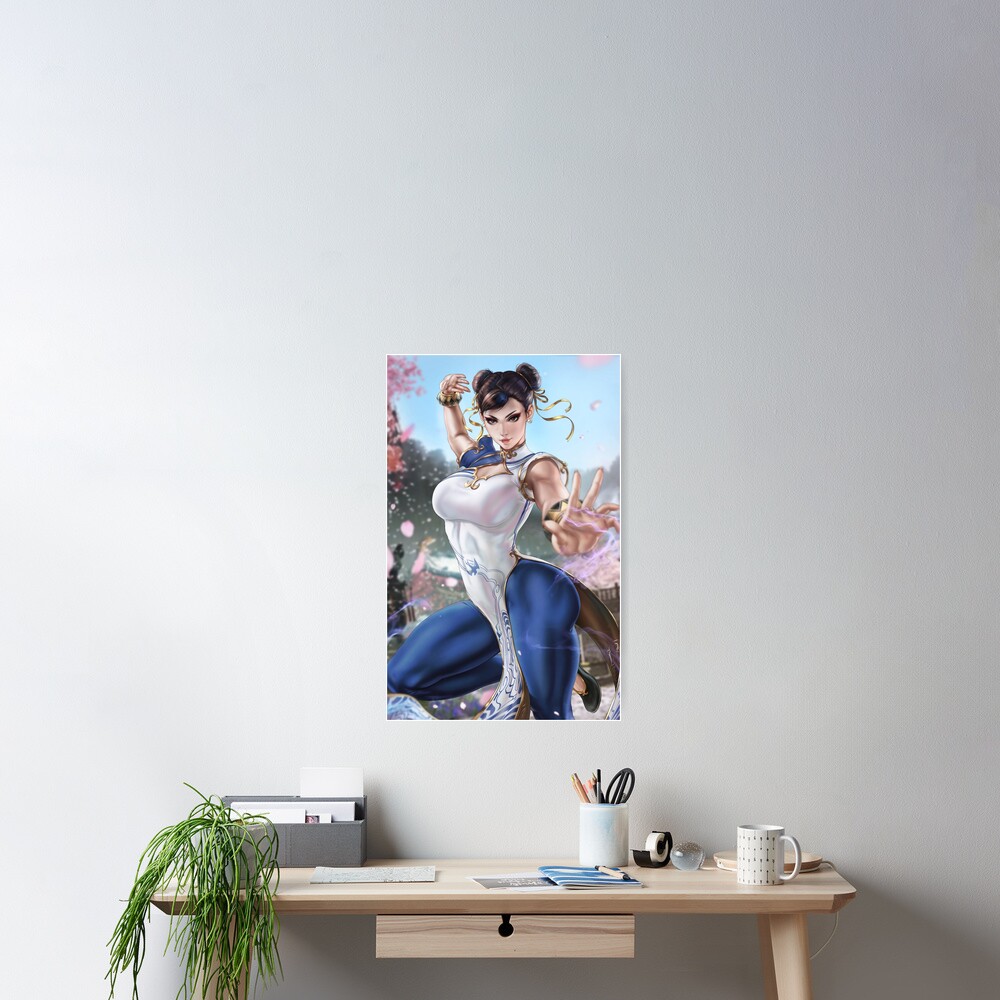 "Chun Li" Poster for Sale by Zelinslen | Redbubble