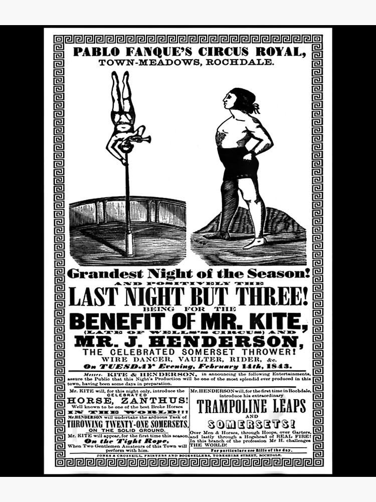 "For The Benefit Of Mr Kite!" Poster for Sale by Opotio | Redbubble