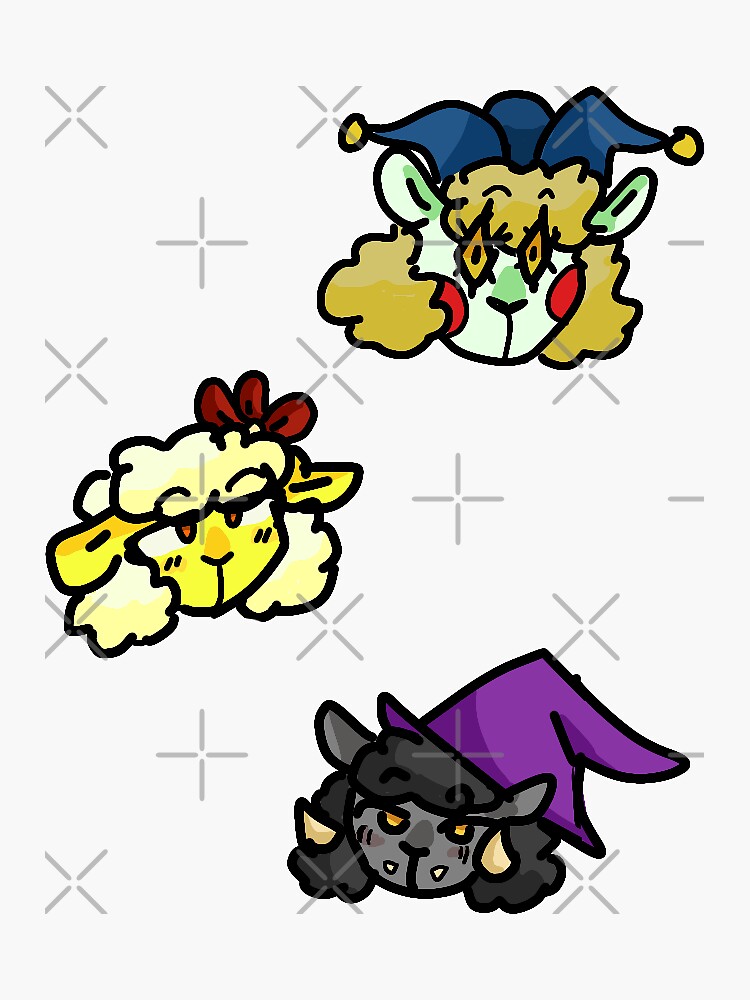 "Variety of Sheep (Walten Files)" Sticker for Sale by FairStudios ...