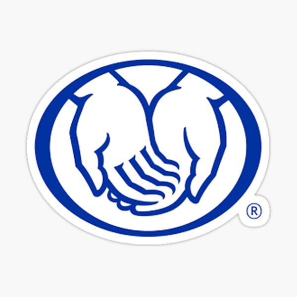 "Allstate" Sticker for Sale by FaceIntincr | Redbubble