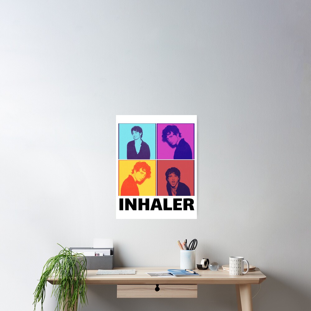 "inhaler band" Poster for Sale by chagini | Redbubble