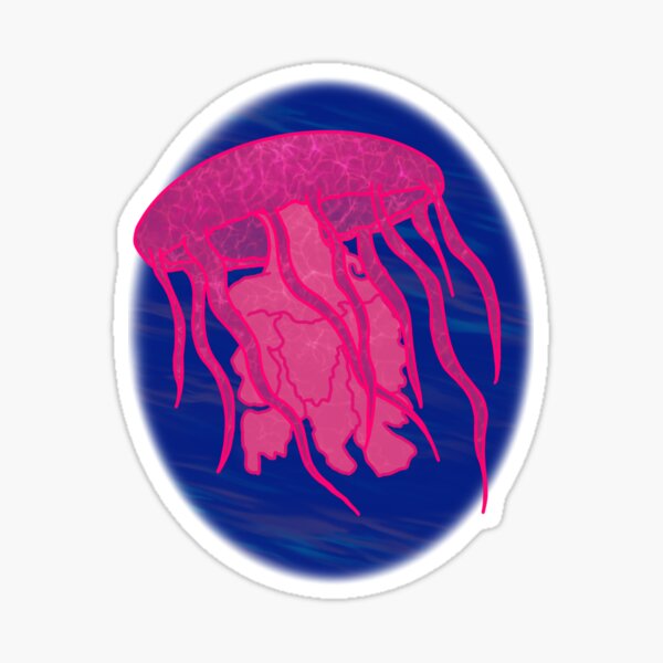 "Pink Jelly" Sticker for Sale by BlackSquirrelCC | Redbubble