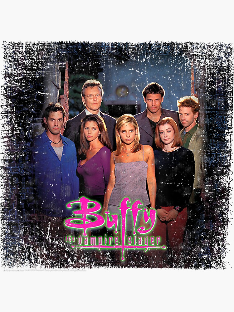 "Buffy the Vampire Slayer Buffy Gro" Sticker for Sale by slaughsteelyd ...
