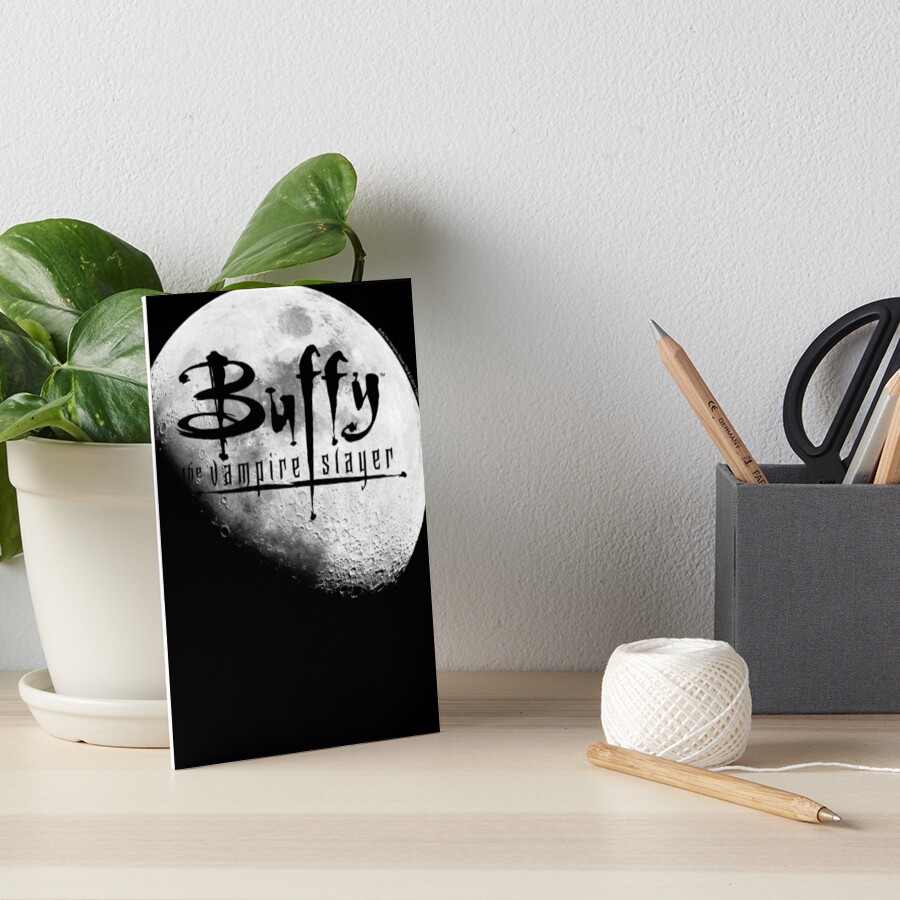 "Buffy the Vampire Slayer Buffy Logo" Art Board Print for Sale by ...