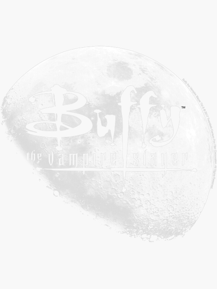 "Buffy the Vampire Slayer Buffy Logo" Sticker for Sale by slaughsteelyd ...