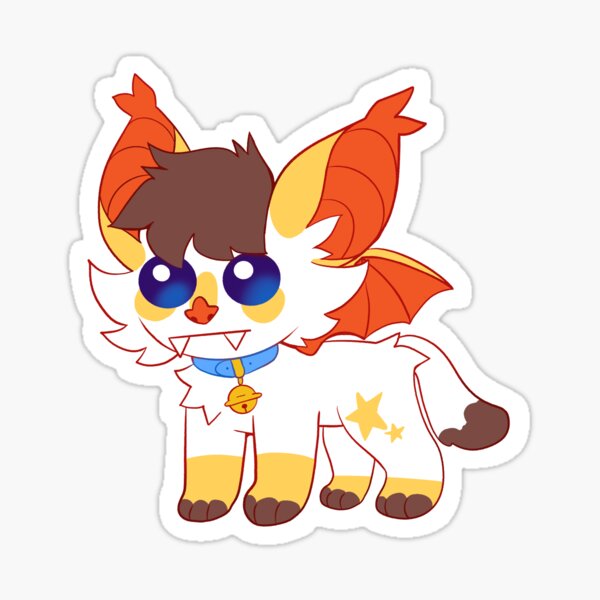 "Azazel Tbh Creature" Sticker for Sale by Cosmichi | Redbubble