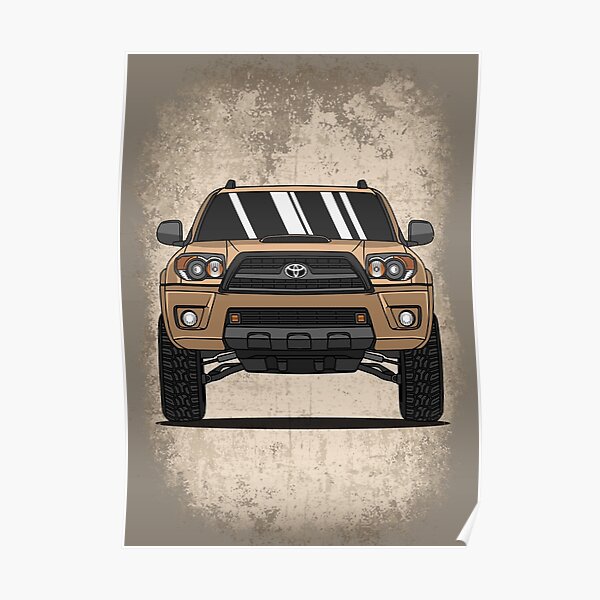 "Toyota Hilux" Poster by Joshirosung | Redbubble