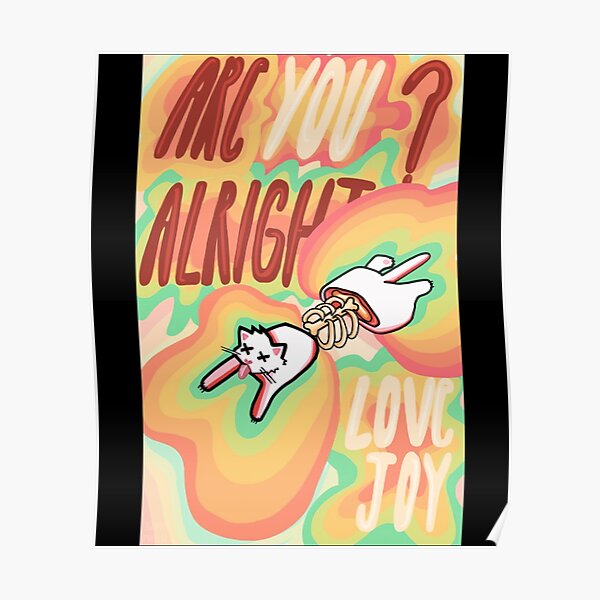 "Are You Alright - Lovejoy " Poster for Sale by BonnieCalliop | Redbubble