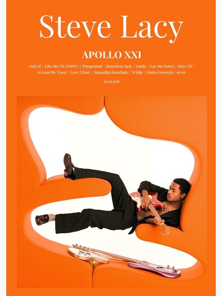 "Steve Lacy - Apollo XXI (2019) Music Album Cover" Photographic Print ...