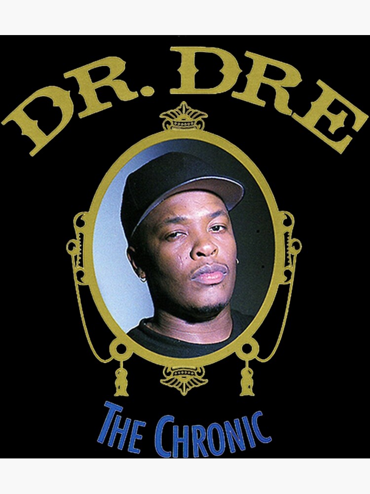 Dr Dre The Chronic Album Cover Classic T-Shirt Premium Matte Vertical ...