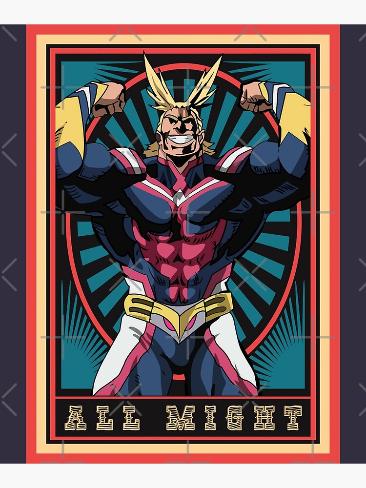 "Active Fascinating Mysterious Miracles My Hero Academia - All Might ...