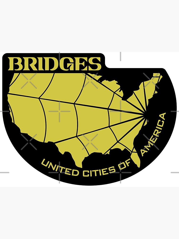 "Death Stranding - Bridges, United Cities of America" Canvas Print by ...