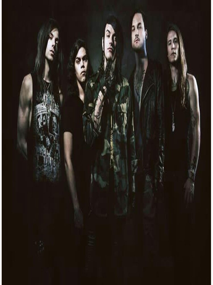 "Get scared band" Sticker for Sale by collinsdrawings | Redbubble