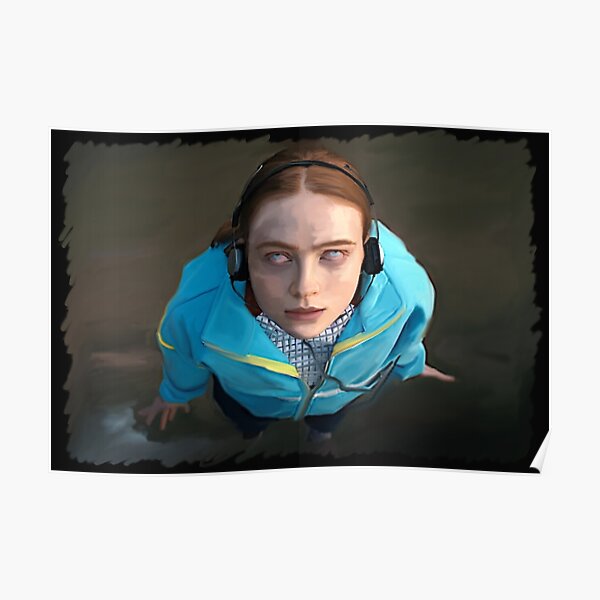 "Max Mayfield Floating Watercolor" Poster for Sale by DarlingMegski ...