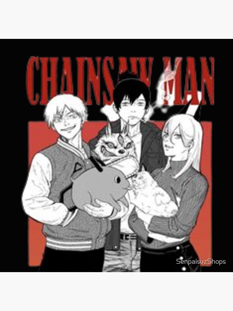 "The Chainsaw Man Trio" Art Print for Sale by SenpaisuzShops | Redbubble