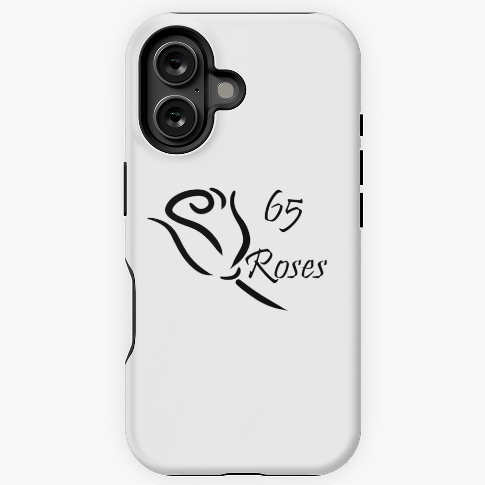 "Cystic Fibrosis - 65 Roses" Sticker for Sale by Sochijelly | Redbubble