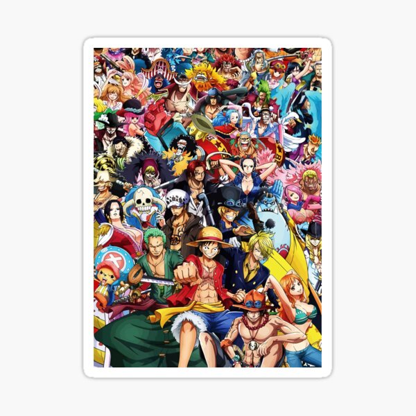 "One Piece" Sticker for Sale by DanielDutkosky | Redbubble