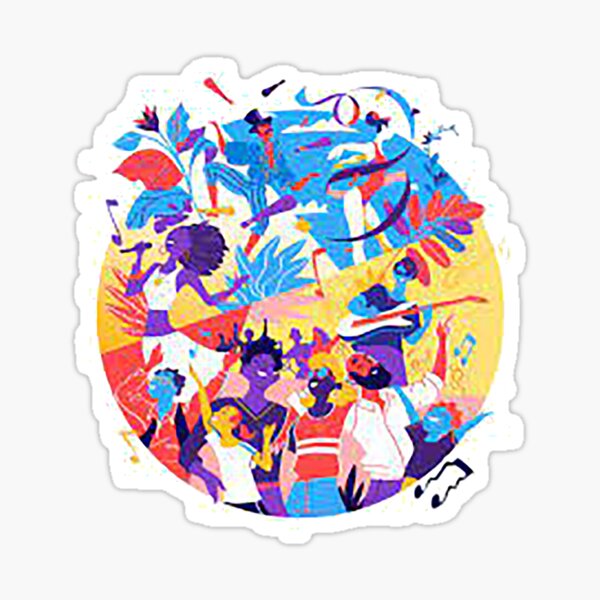 "Group of People" Sticker for Sale by jimmiehaine | Redbubble