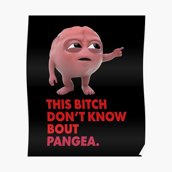 "Brain - Pangea - lil dicky merch." Poster for Sale by rihnginkelm ...