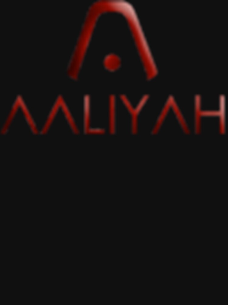 "Aaliyah Logo" T-shirt for Sale by senecafriels | Redbubble | aaliyah ...