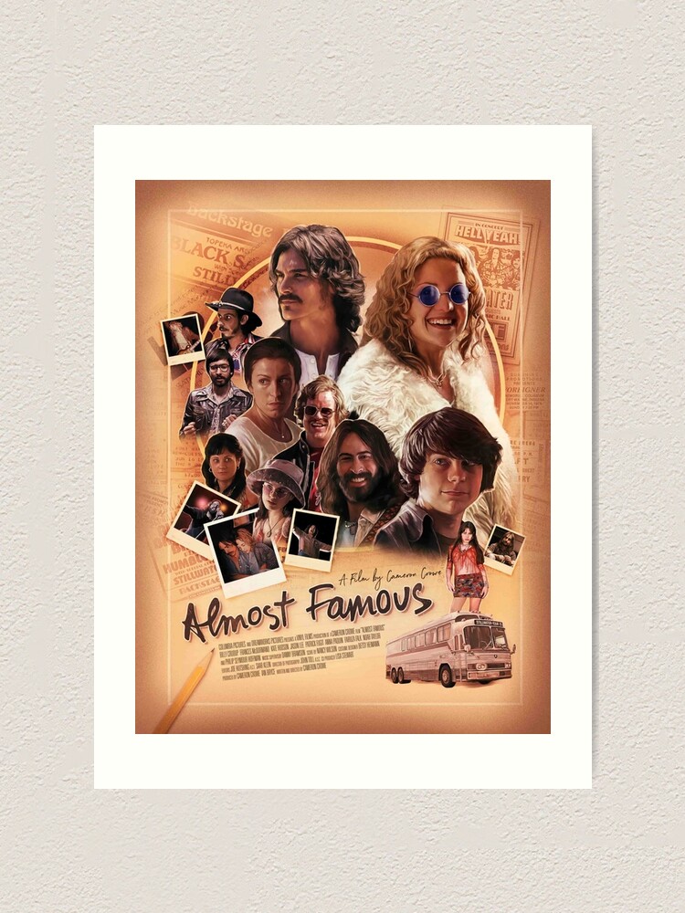 "Almost Famous Movie" Art Print for Sale by paulbarelan | Redbubble