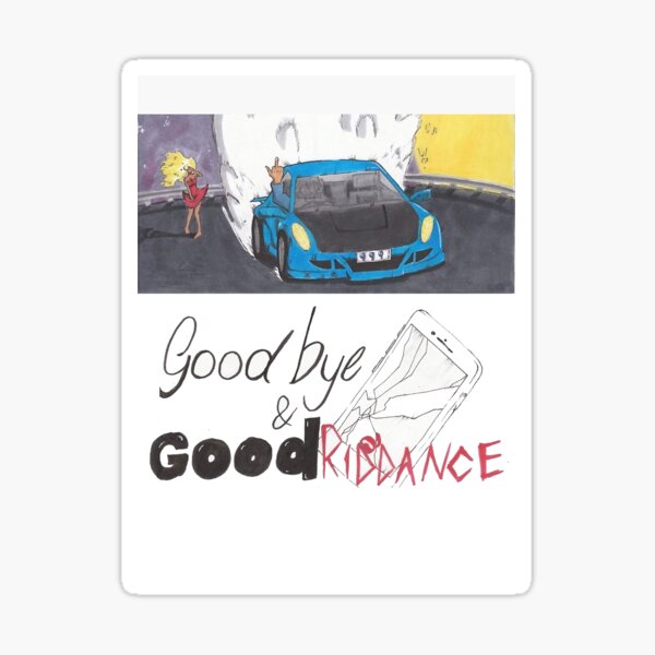 ";Goodbye & Good Riddance poster" Sticker for Sale by robertkreed ...