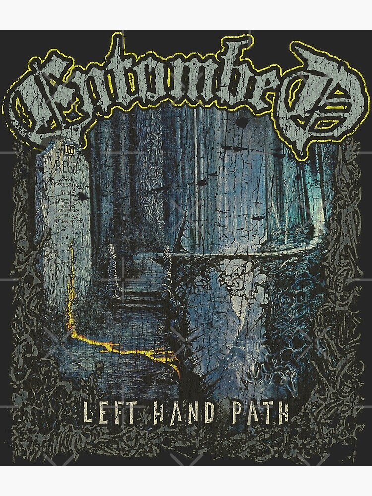"Left Hand Path 1990" Poster for Sale by AstroZombie6669 | Redbubble