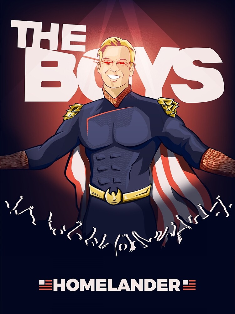 "homelander light" Poster for Sale by Yasmeen79 | Redbubble