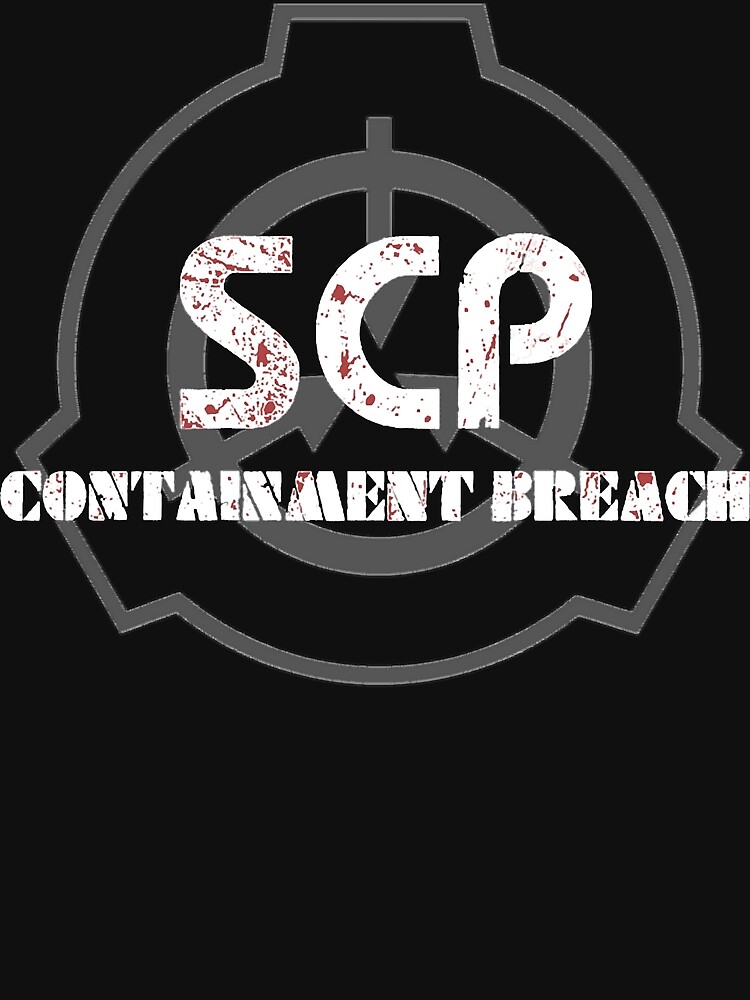 "SCP Containment Breach Game Bloody Distressed Logo" Art Print for Sale ...