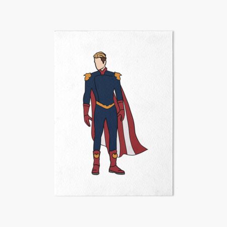 "Homelander The Boys inspired hard enamel" Art Board Print for Sale by ...
