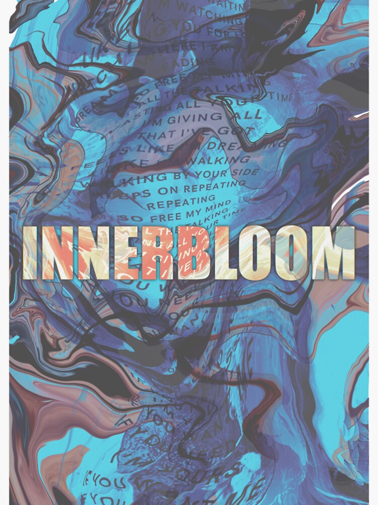 "Innerbloom- Rufus du sol " Sticker for Sale by BaronSingh | Redbubble
