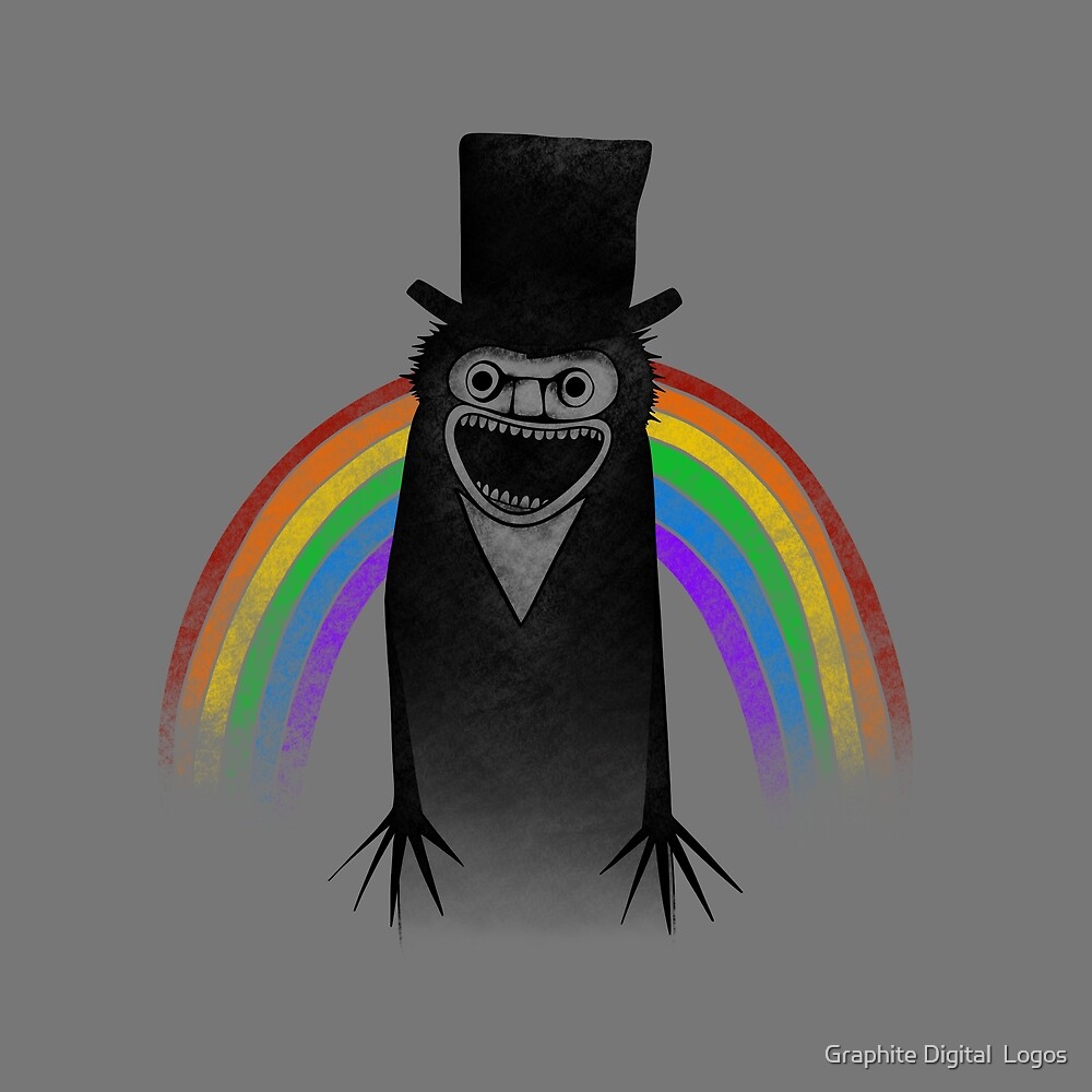 "Babadook Pride" by Graphite Digital Logos | Redbubble