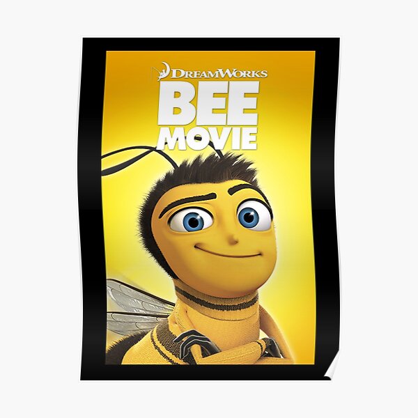 "Bee movie script funny" Poster for Sale by Nguyen823 | Redbubble